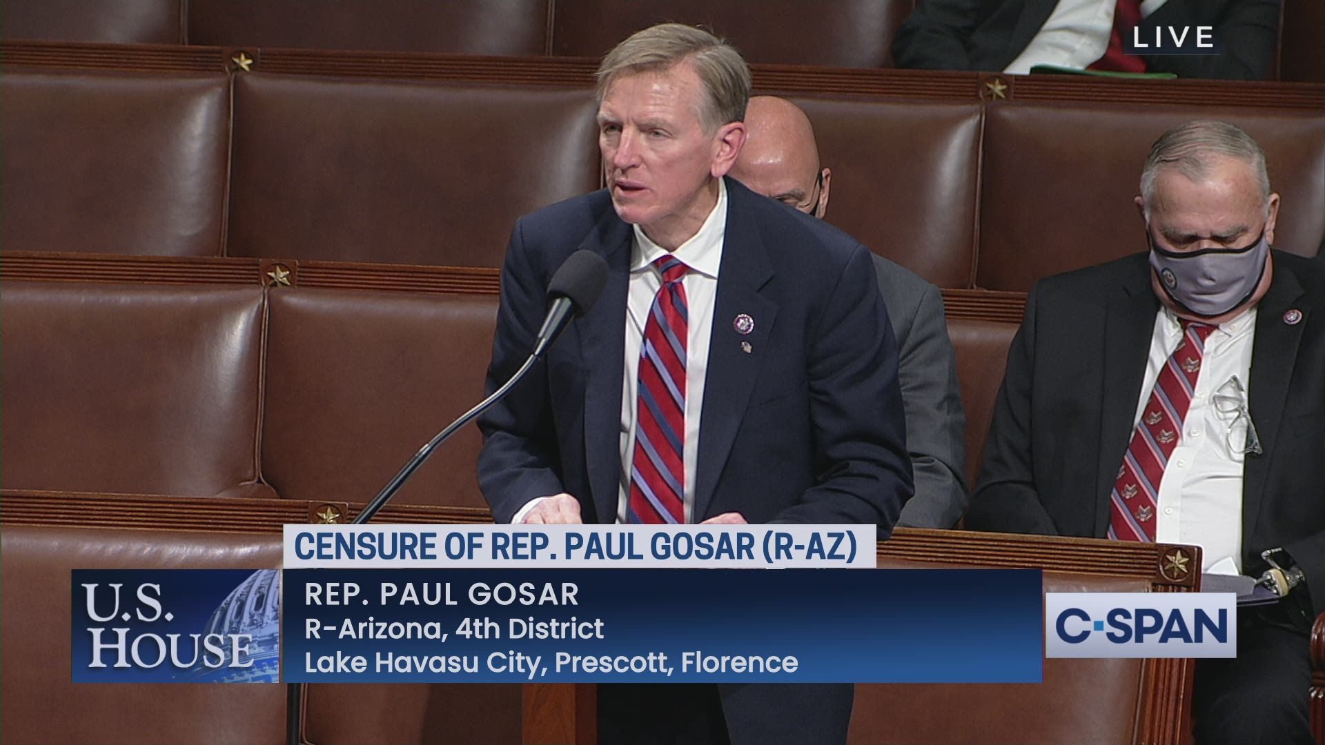 Rep. Paul Gosar Censured, Committee Assignments Stripped - Poli Alert