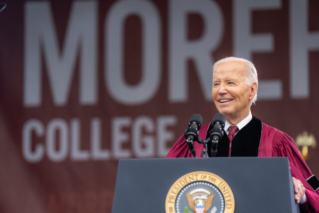 Biden Addresses Morehouse College Commencement