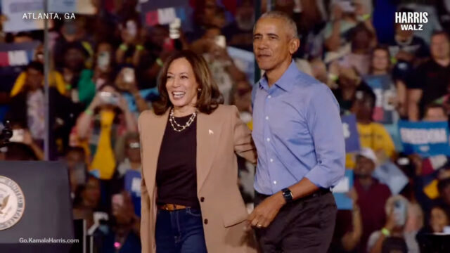 Kamala Harris and Barack Obama Rally Together in Georgia